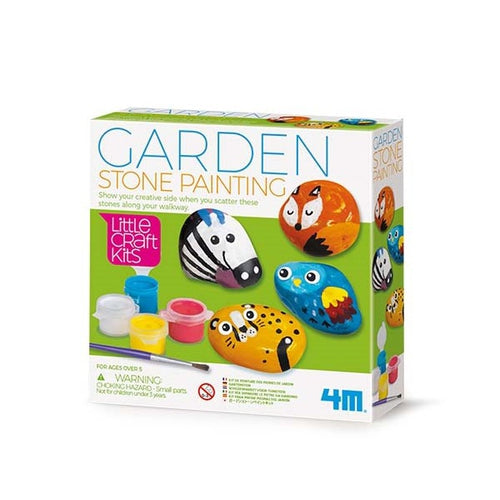 4M Little Craft - Garden Stone Painting | Arts and Crafts Kit for Kids ...