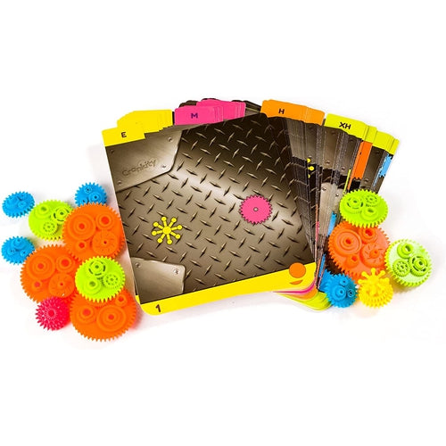 Crankity - Portable Gears Kit for Solving 40 challenges; 4 levels of d ...