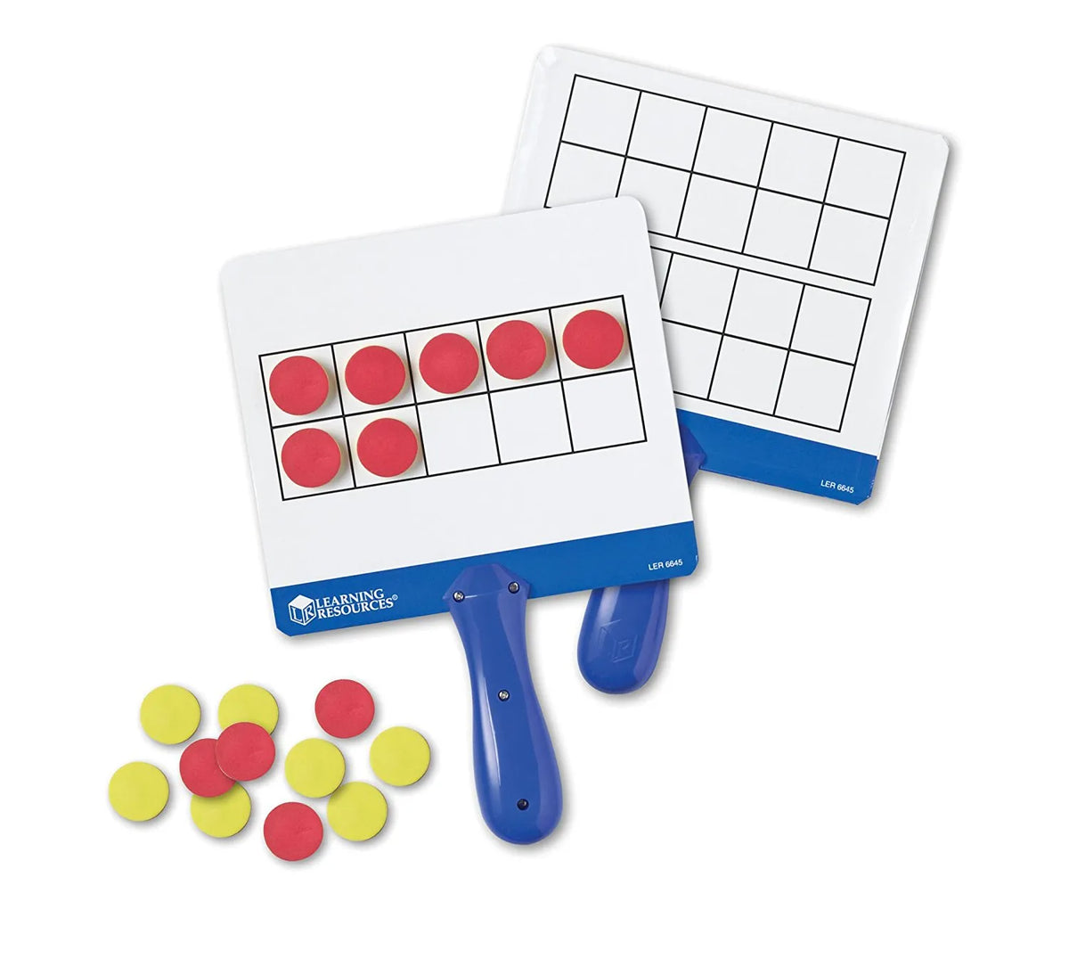 Magnetic Ten-Frame Answer Boards - LER6645 | 104 pcs Classroom Math Se ...