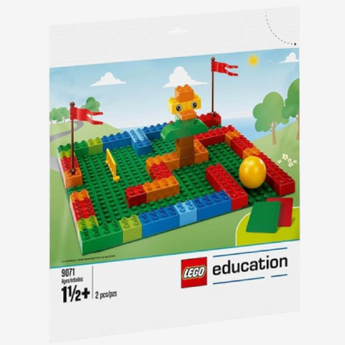 LEGO Education Large DUPLO Building Plates - 9071 | 2pcs 38 cm2 Constr ...